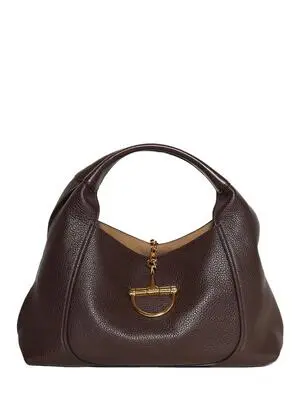Gucci Softbit Maxi Shoulder Bag - Brown