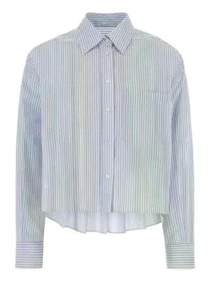 Max Mara Eden Striped Shirt - Blue