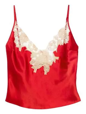 Kiki De Montparnasse Orchid Camisole - Red