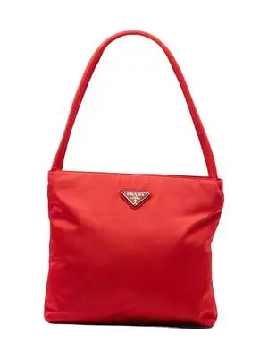 Prada 2000-2013 Tessuto Tote Bag - Red