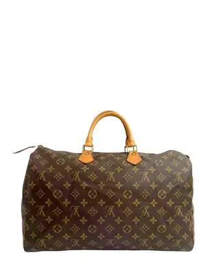 LOUIS VUITTON 1996 Monogram Speedy 40 Boston Bag - Brown