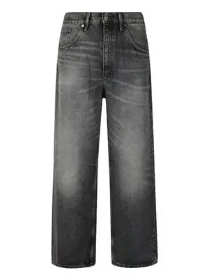 SUNFLOWER Faded-effect Denim Jeans - Grey