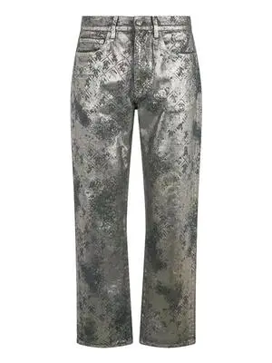 Roberto Cavalli Monogram Trousers - Grey