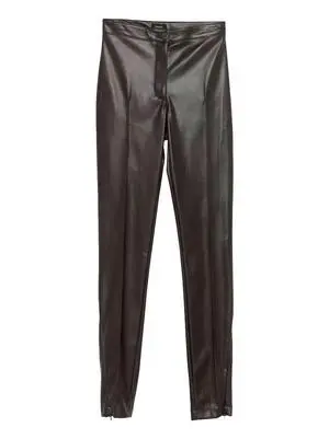 Pinko Patitz Zip-fastening Trousers - Brown