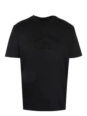GAELLE Logo-print T-shirt - Black