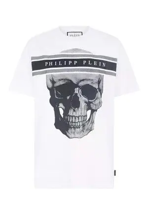 Philipp Plein Skull-print T-shirt - White