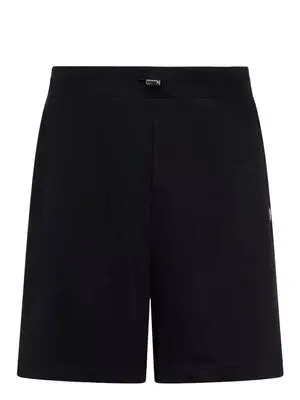 Philipp Plein Fleece Track Shorts - Black