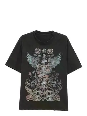 WARMAN Graphic-print T-shirt - Grey