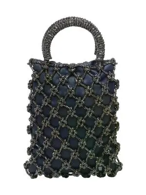 Rosantica Crystal-embellished Tote - Blue