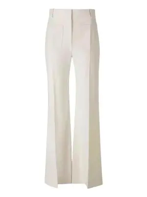 Victoria Beckham Patch-pocket Trousers - Neutrals