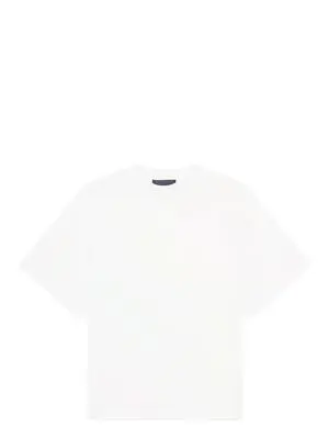 PLACE OF ËLMS Logo-embroidered T-shirt - White