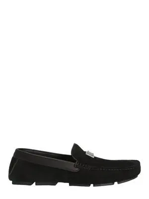Dolce & Gabbana Suede Loafers - Black