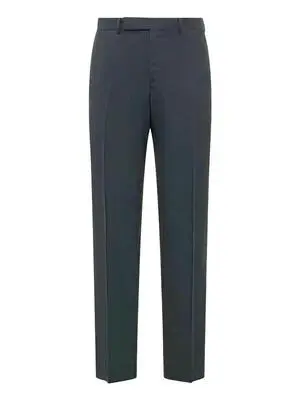 Zegna Straight Leg Trousers - Grey