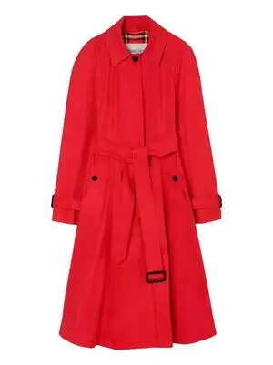 Burberry Ellingham Trench Coat - Red