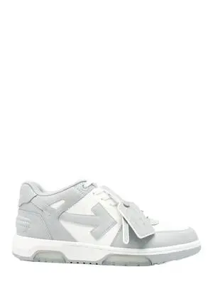 Off-White Arrow Leather Sneakers - White