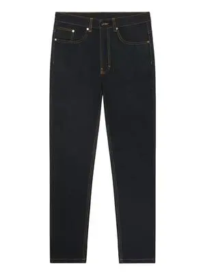 PLACE OF ËLMS Button-fastening Jeans - Black