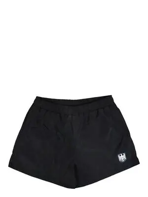 Vetements Eagle-detail Swimshorts - Black