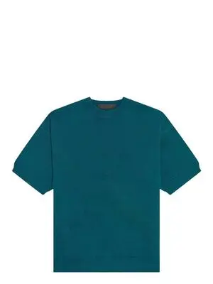 PLACE OF ËLMS Capri Mare Crew-neck T-shirt - Blue