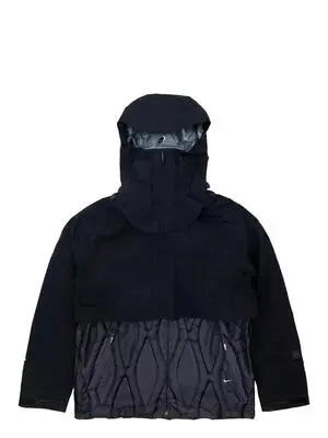 Nike Quilted Hooded Jacket - Black