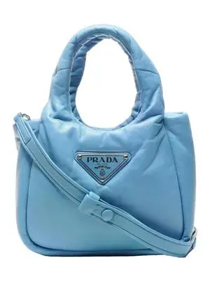 Prada 2020-2025 Padded Mini Bag - Blue