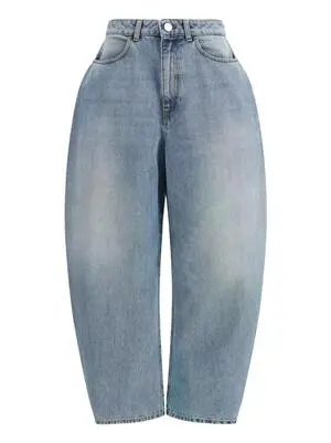 RÓHE Sculptural Button-fastening Jeans - Blue