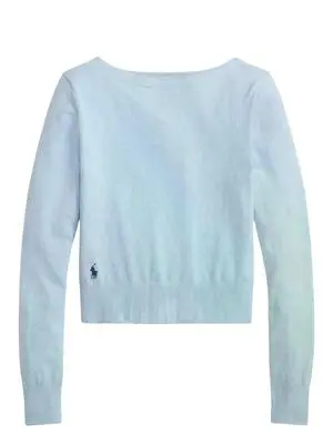 Polo Ralph Lauren Long-sleeve Buttoned Sweater - Blue
