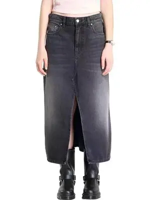 Carhartt Work In Progress Brandon Slit Straight Skirt - Grey
