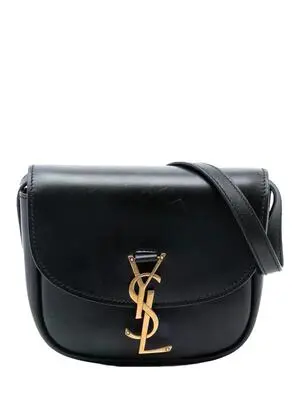 Saint Laurent 2022 Small Monogram Kaia Crossbody Bag - Black