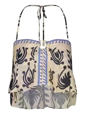 Johanna Ortiz Oceanic Top - Neutrals