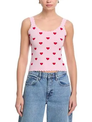 Generation Love Lottie Tank - Pink/red