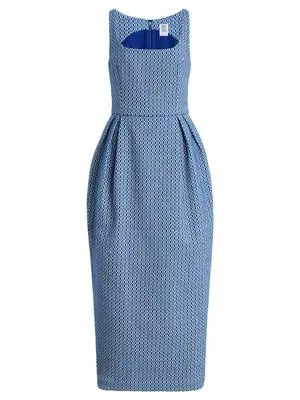 ROSIE ASSOULIN Rosie Assoulin Peg Woven Midi Dress