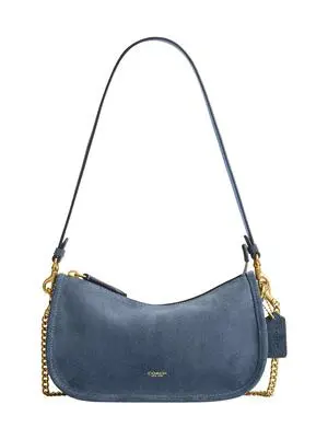 COACH® Waverly Bag - Brass/light Denim