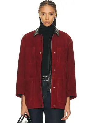 Nour Hammour Barn Jacket - Rouge