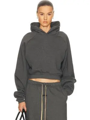 Fear Of God 90's Raglan Hoodie - Charcoal Heather