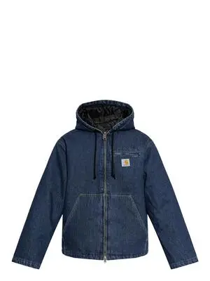 Carhartt Work In Progress Cleveland Denim Jacket Navy Blue