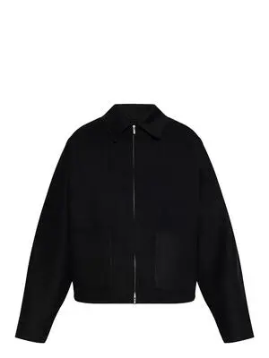 FERRAGAMO Wool & Cashmere Jacket - Black