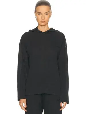 Fear Of God Classic Fit Hooded Tee - Vintage Black