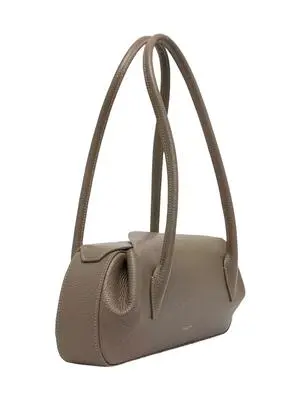 Yuzefi Oyster Shoulder Bag Brown