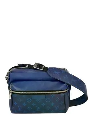 LOUIS VUITTON Outdoor Taigarama Monogram Messenger Bag - Blue
