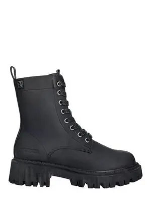 NAPAPIJRI Lace-up Lug-sole Boots - Black