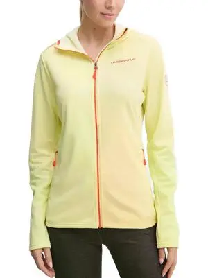 LA SPORTIVA Logo-embroidered Hoodie - Yellow