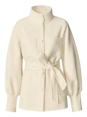 Mackage Shania Double-face Wool Jacket - Cream