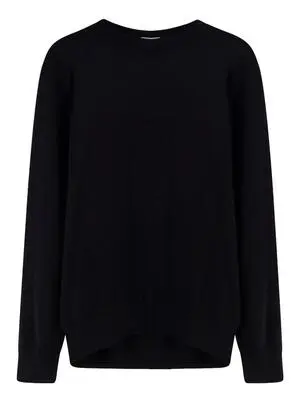 Stone Island Organic Cotton Sweater - Black