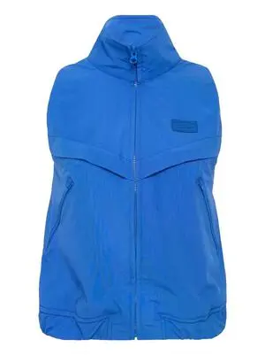 PUSHBUTTON Zip-up Gilet - Blue