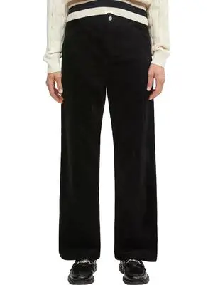 Carhartt Work In Progress Simple Corduroy Trousers - Black