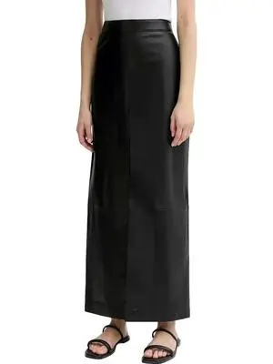 Filippa K Slit-detail Maxi Skirt - Black