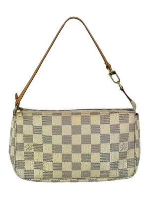 LOUIS VUITTON Louis Vuitton Damier Azur Canvas Tote Bag