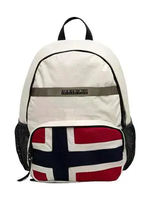 NAPAPIJRI Nadir Flag Graphic Backpack - White