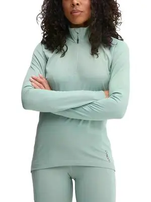 BURTON Zip Long-Sleeve Top