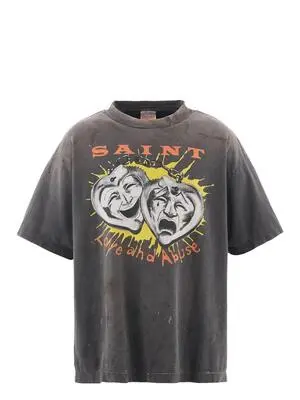 SAINT MXXXXXX Saint Mask T-shirt - Black